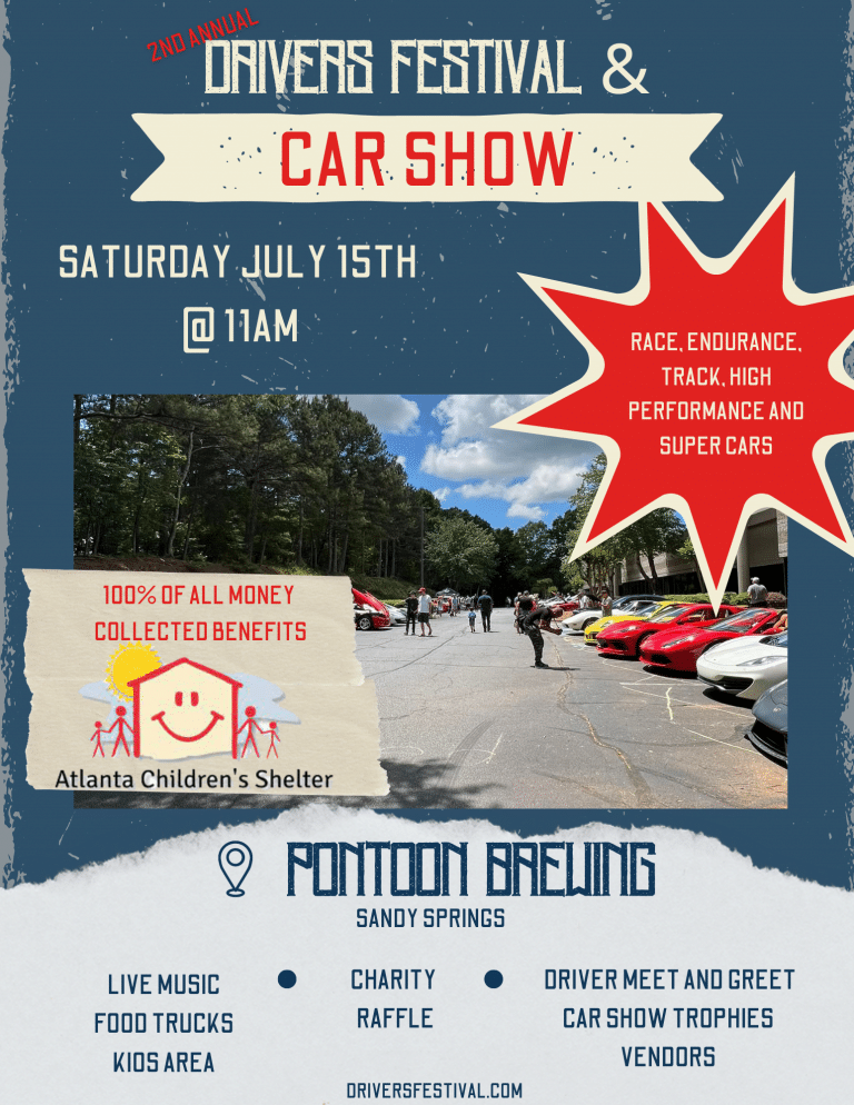 Save The Date - 2nd Annual Drivers Festival and Car Show - ShiftAtlanta