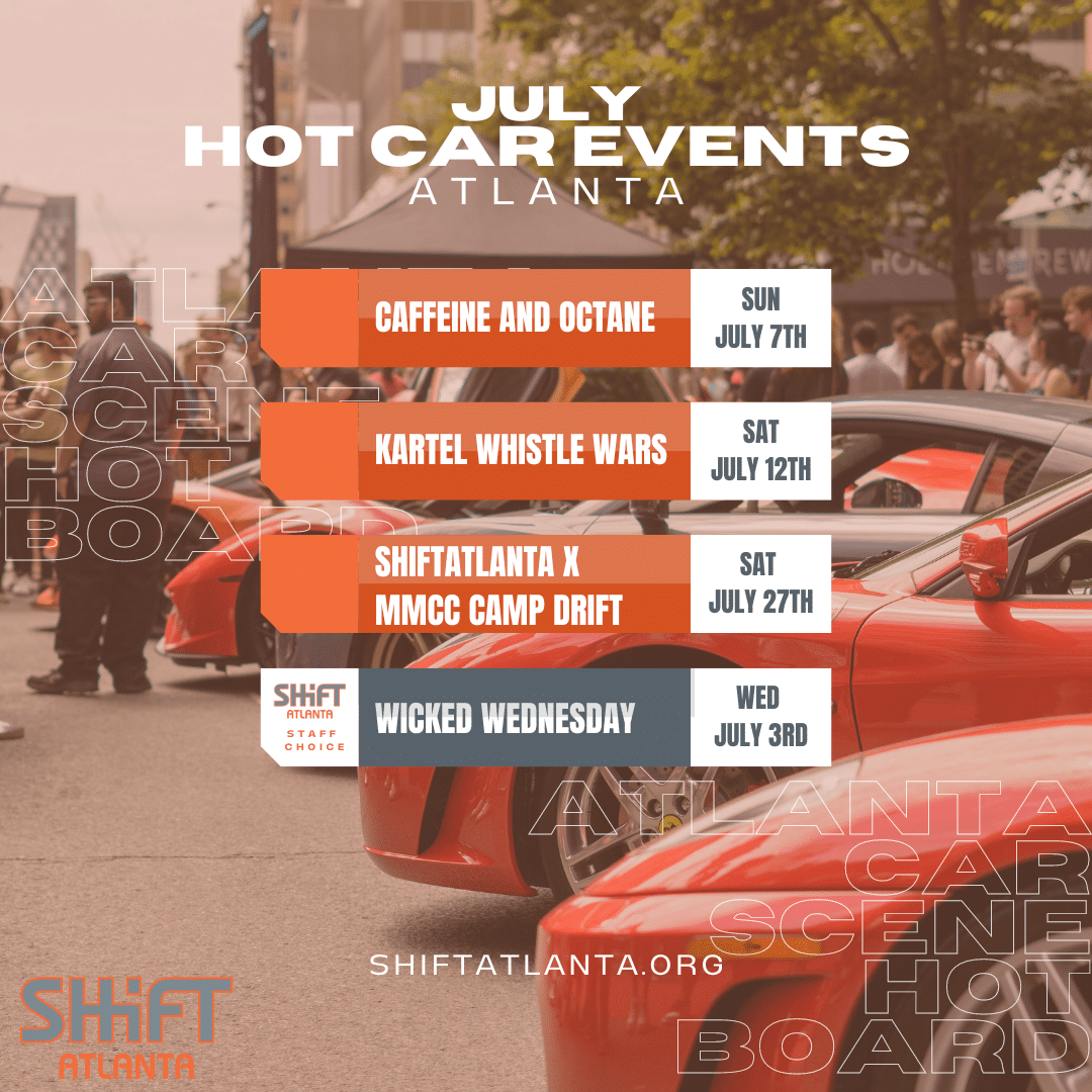 Best Atlanta Area Car Show and Events - July 2024 - ShiftAtlanta