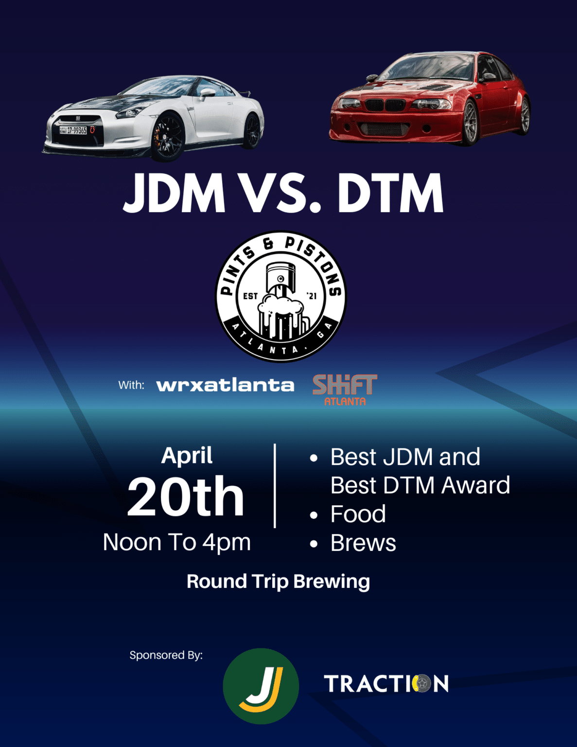JDM vs. DTM: A Special Pints And Pistons - ShiftAtlanta